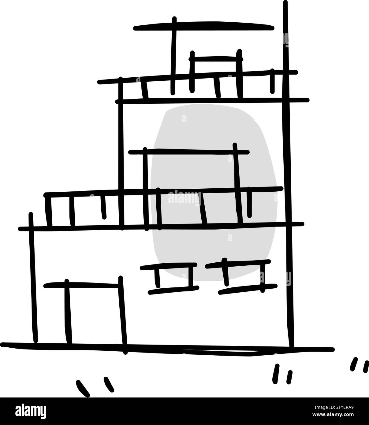 Three point line Cut Out Stock Images & Pictures - Alamy