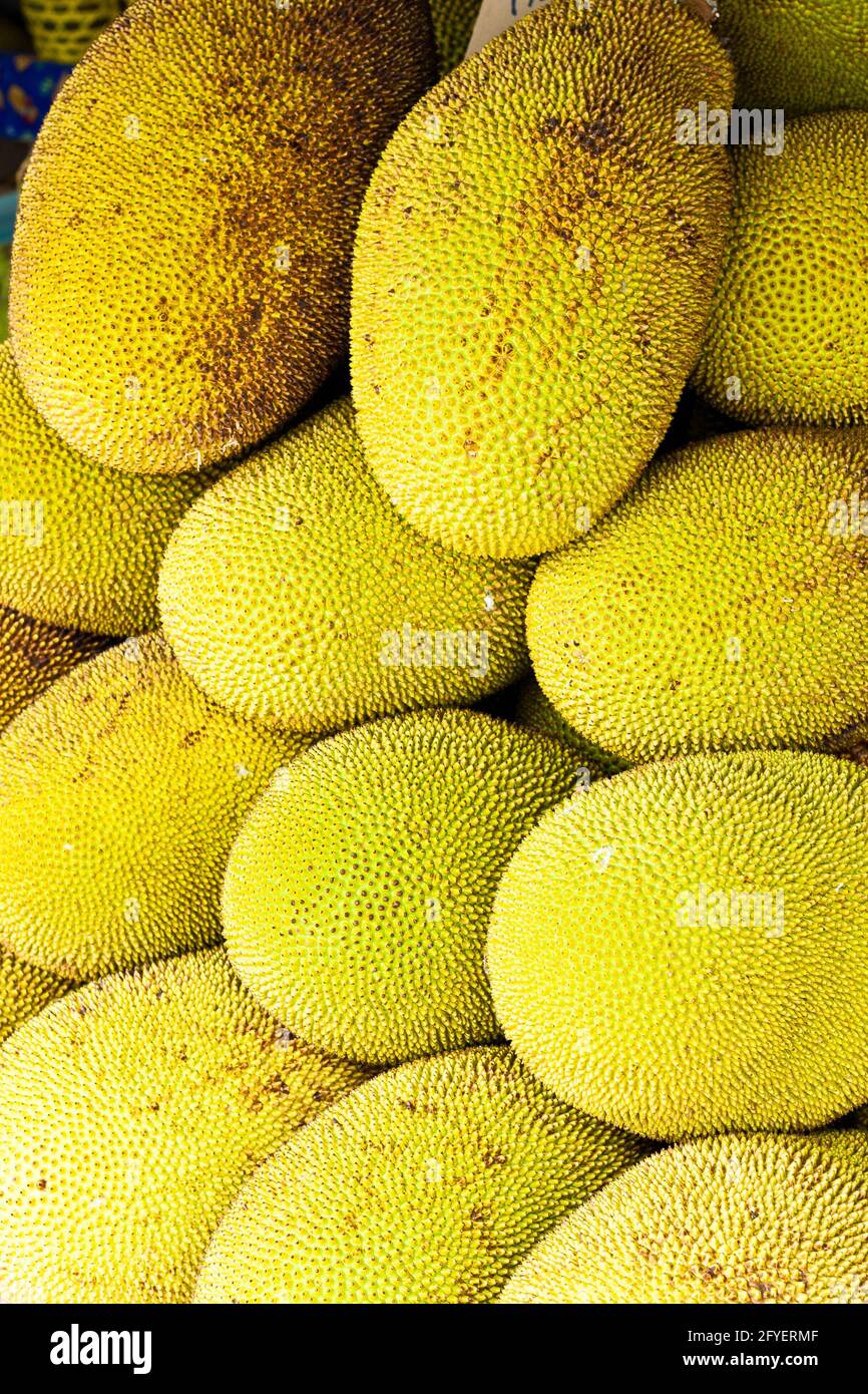 Jack fruit market thailand hi-res stock photography and images - Alamy