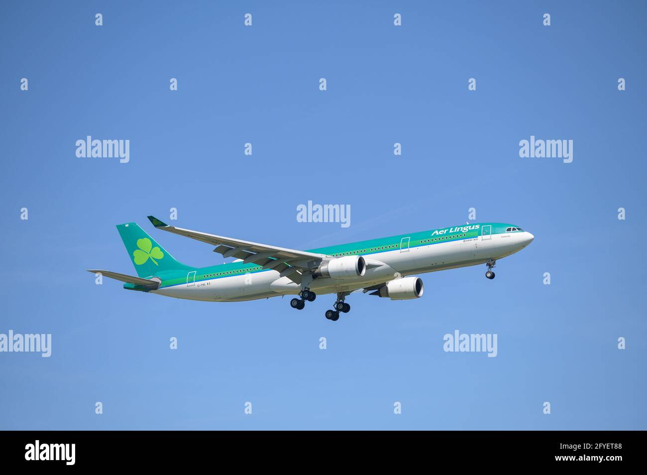 Aer Lingus Airbus A330-302 With The Aircraft Registration EI-FNG In The ...