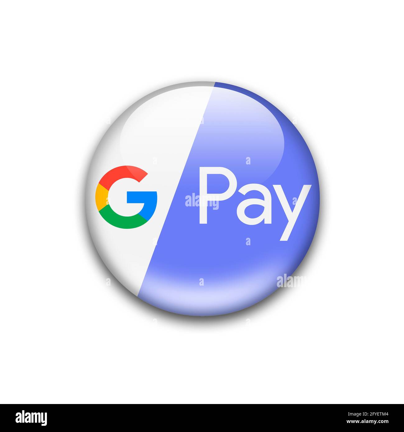 Google Pay logo Stock Photo - Alamy