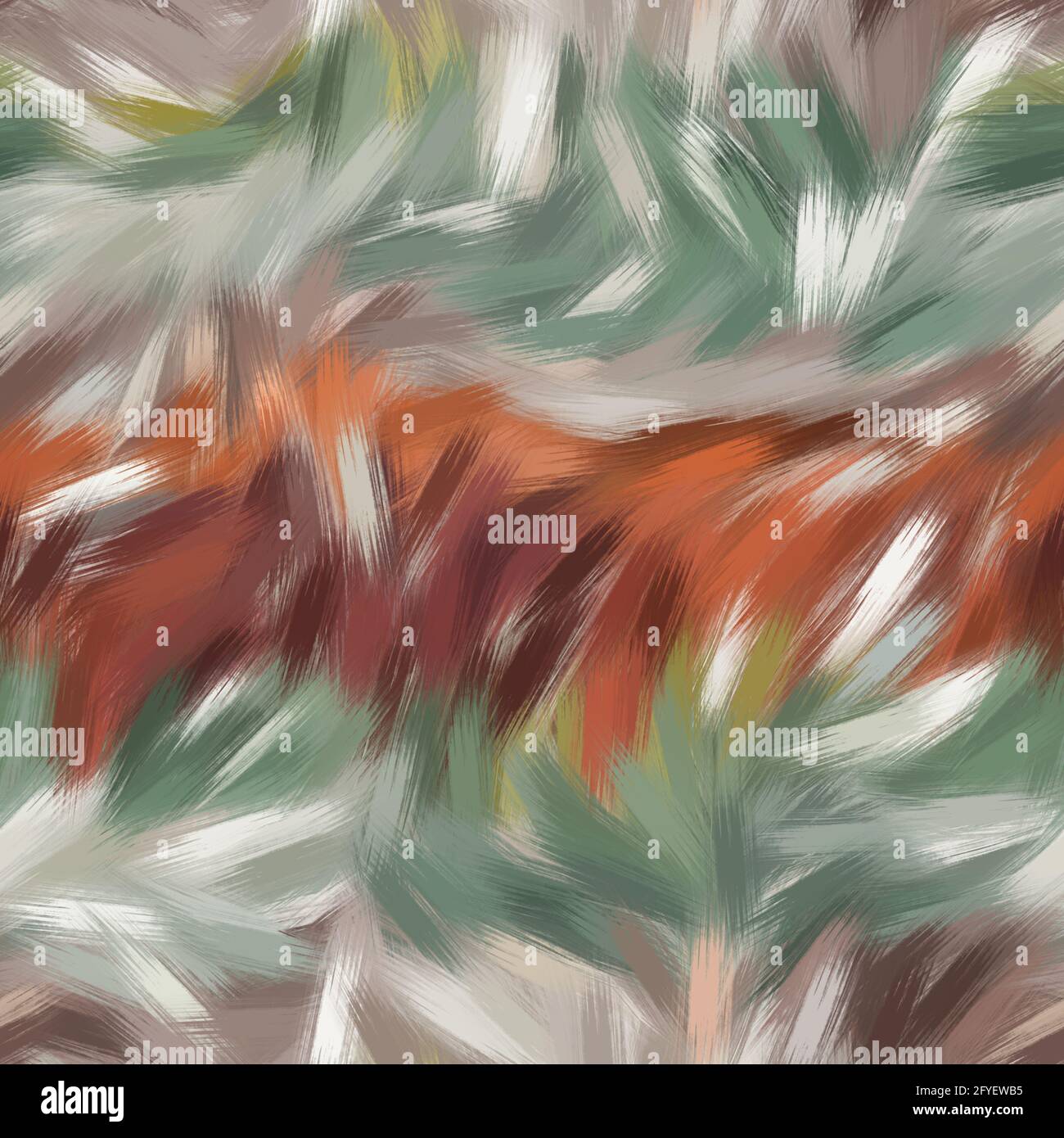 Seamless faux digital paint stroke pattern print Stock Photo - Alamy