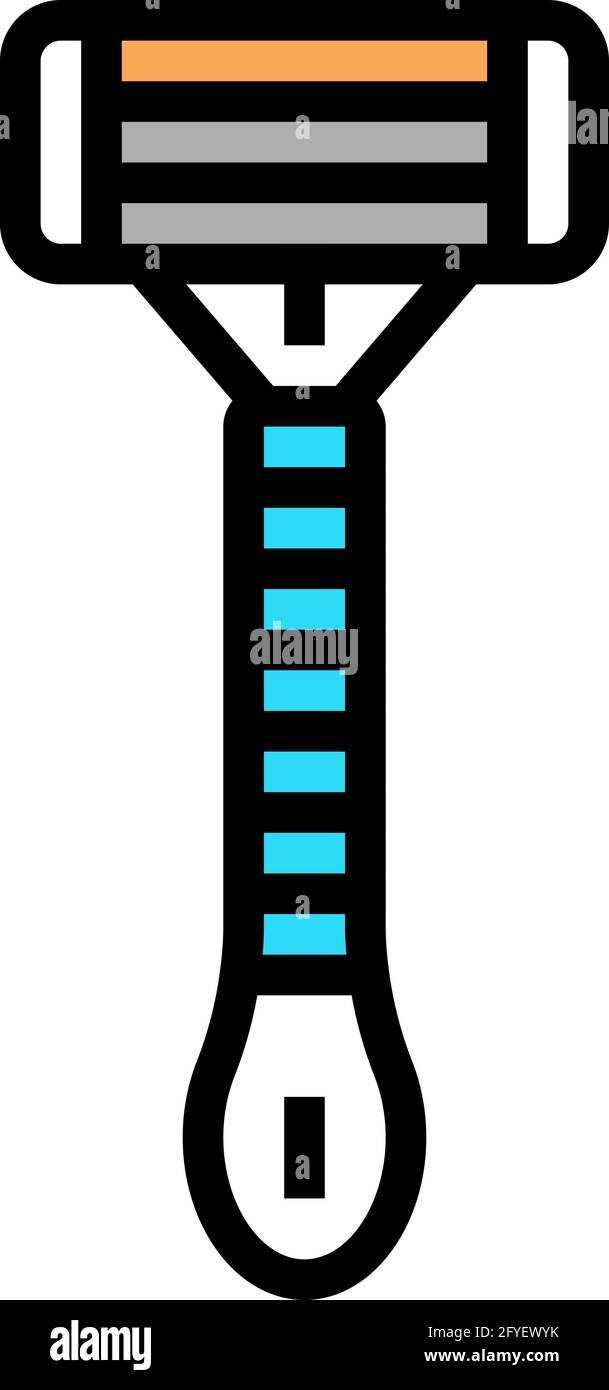 razor tool color icon vector illustration Stock Vector Image & Art - Alamy