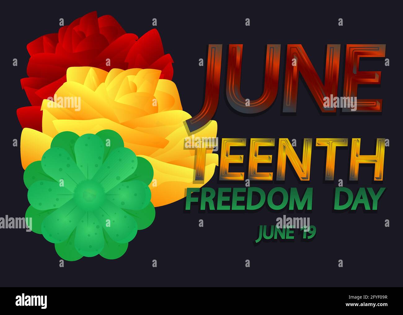 Juneteenth 19 Stock Vector Images - Alamy