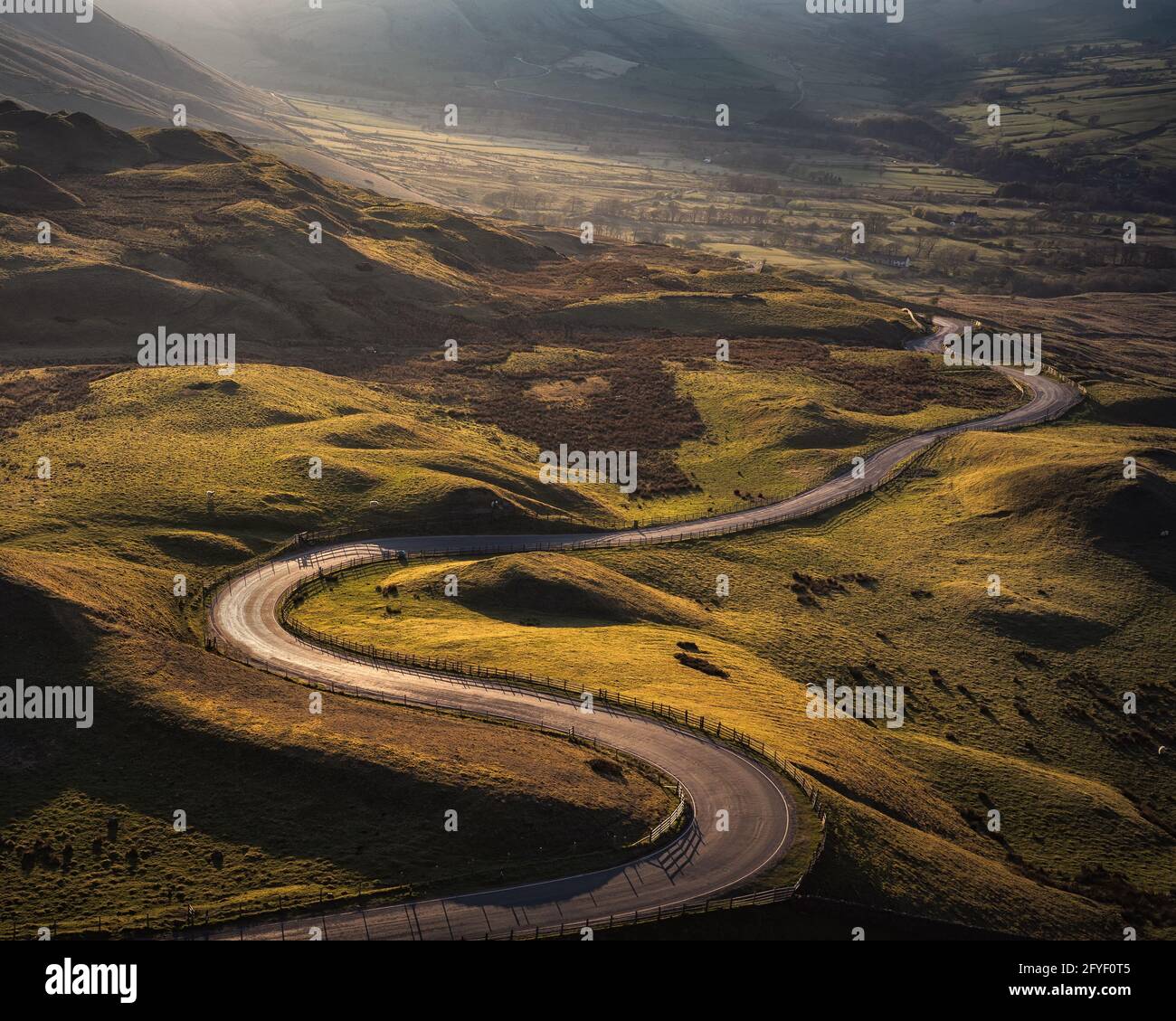 Mam Nick Edale Peak District Stock Photo - Alamy