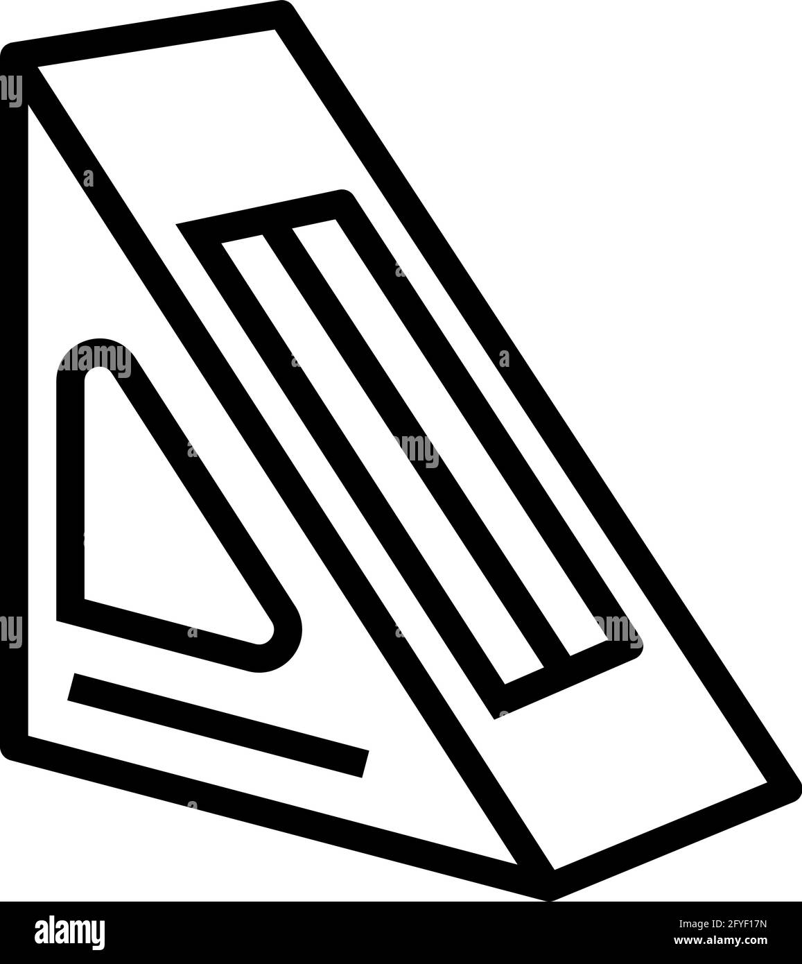 sandwich box line icon vector illustration Stock Vector Image & Art - Alamy