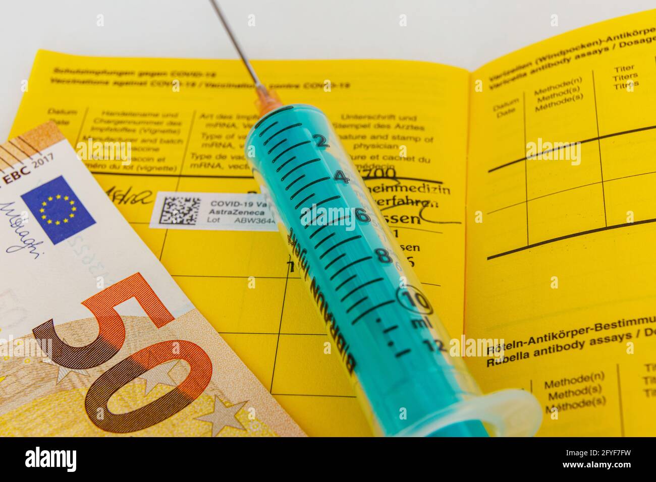 Injection certificate hi-res stock photography and images - Alamy