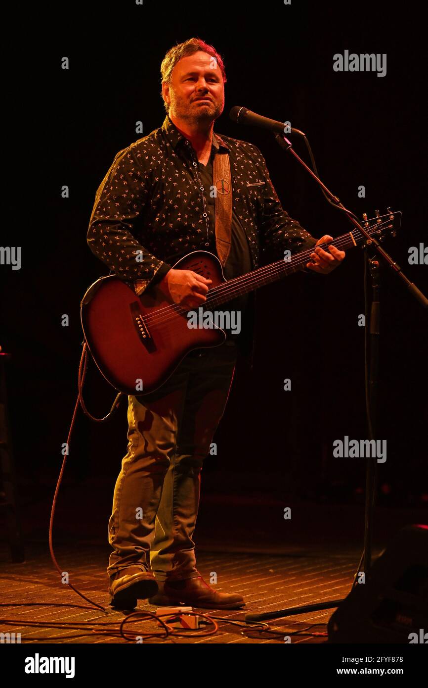DELRAY BEACH - MAY 27: Martin Sexton performs at the Old School Square ...