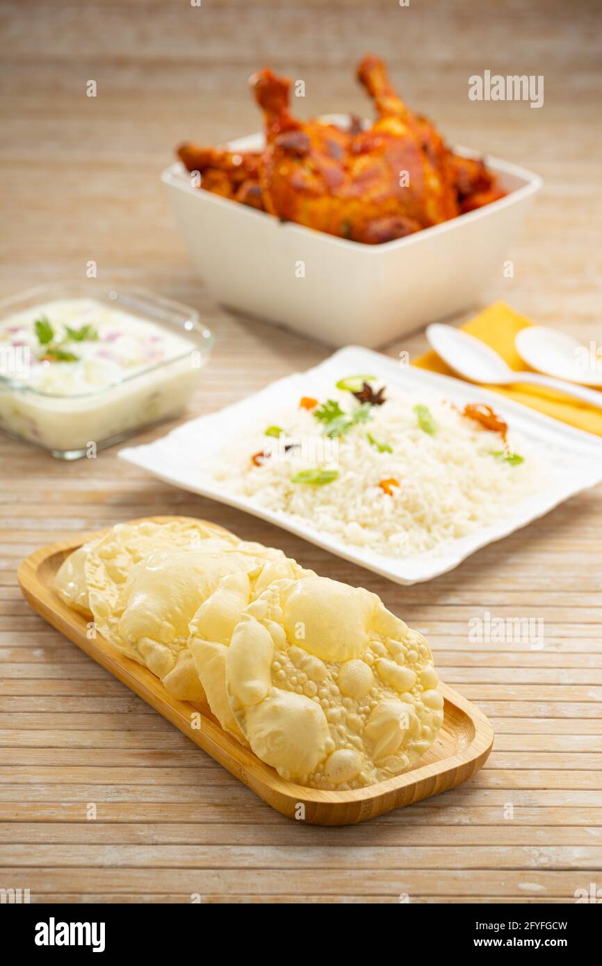 Fried pappad hi-res stock photography and images - Alamy