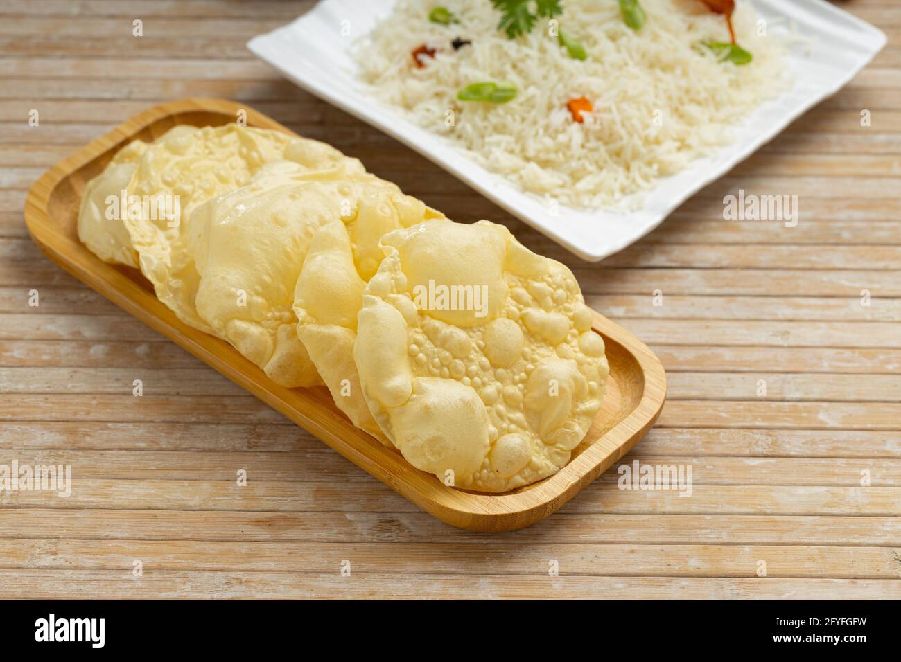 Fried pappad hi-res stock photography and images - Alamy