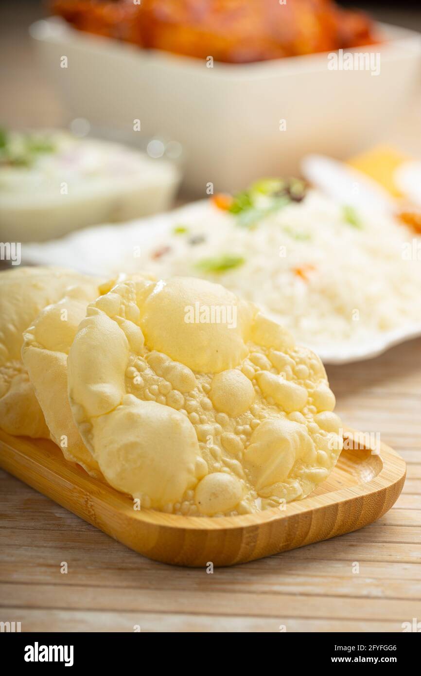 Fried pappad hi-res stock photography and images - Alamy
