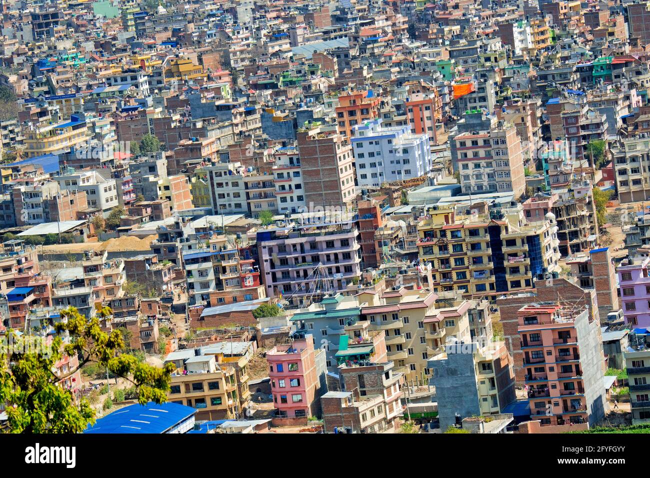 Cityscape, Kathmandu, Nepal, Asia Stock Photo - Alamy