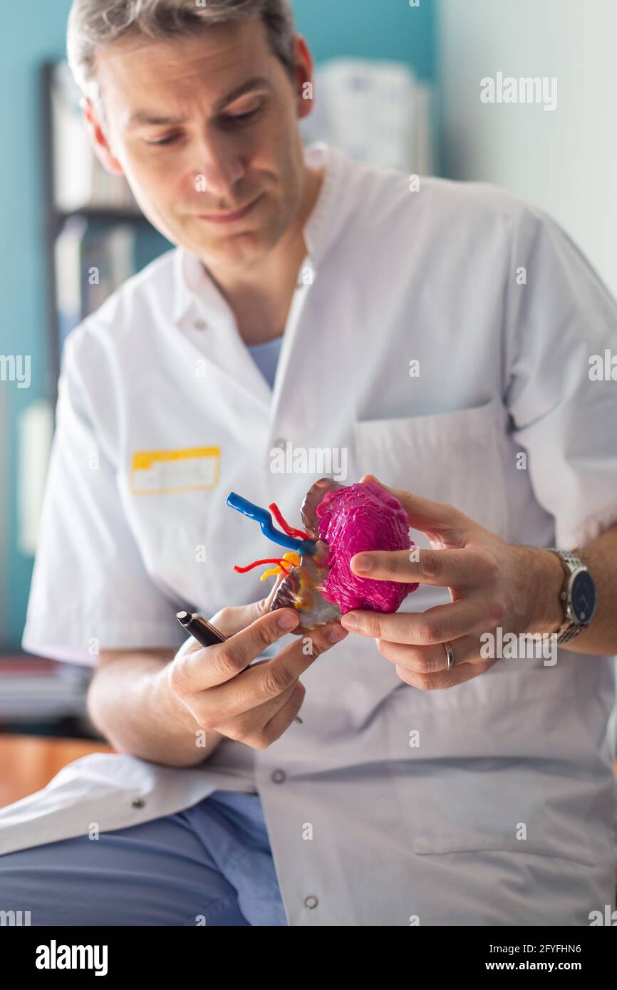 Portrait of Prof. Jean-Christophe Bernhard, Urology Department of ...