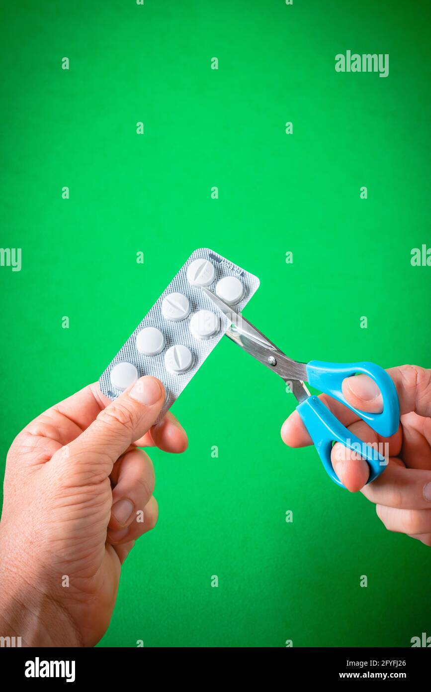 Illustration showing the reduction in the duration of antibiotic ...
