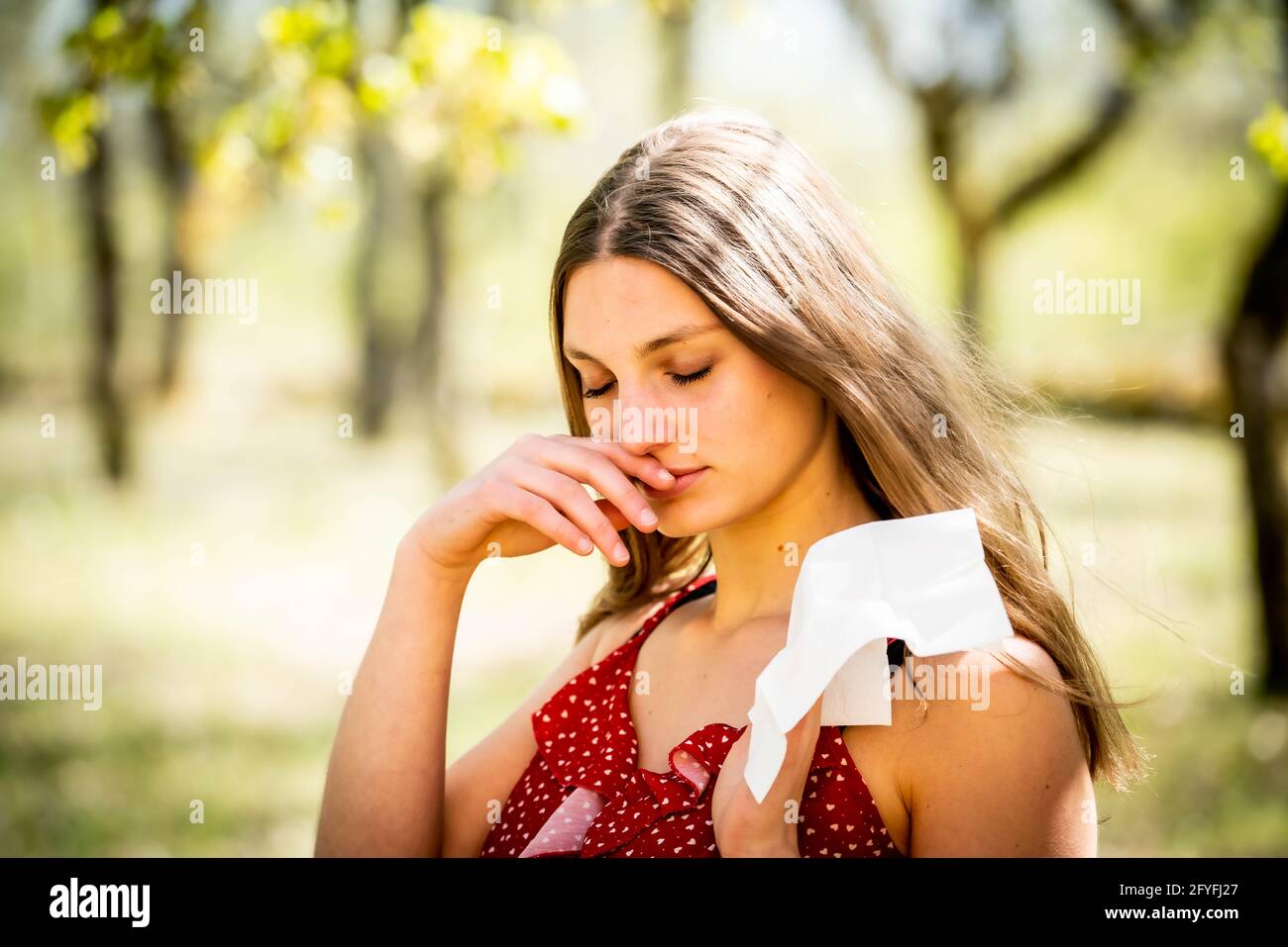 Allergic rhinitis hi-res stock photography and images - Alamy