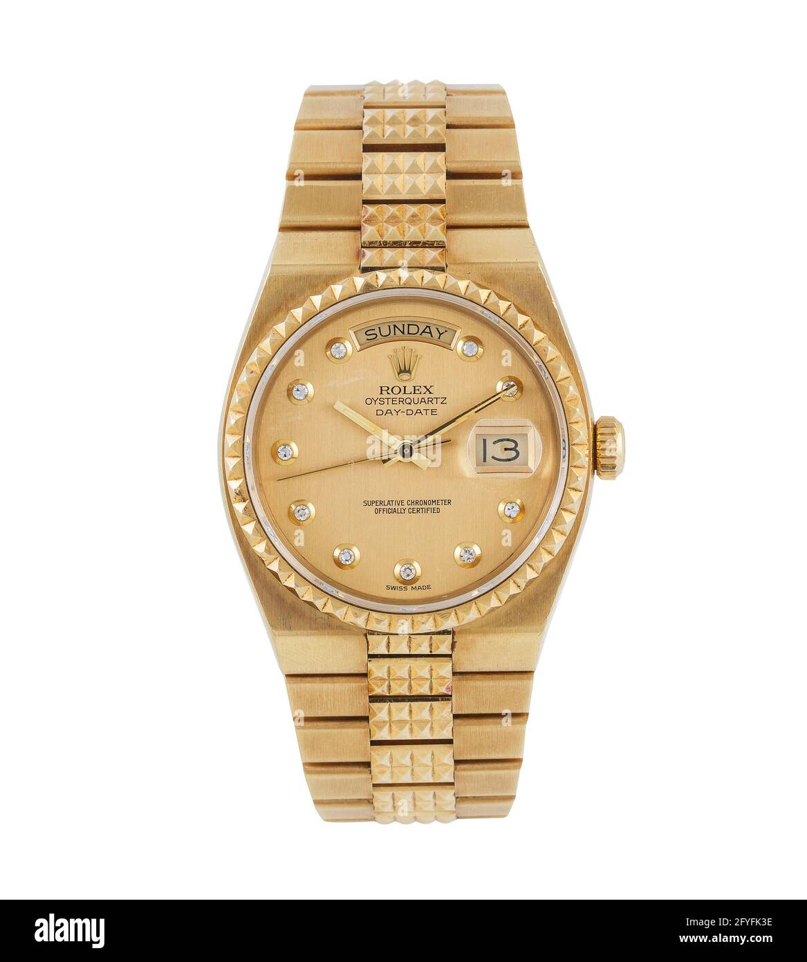 MANILA, PHILIPPINES - May 04, 2015: Expensive luxury watch isolated on ...