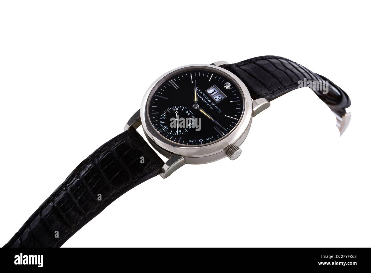 MANILA, PHILIPPINES - May 04, 2015: Expensive luxury watch isolated on ...
