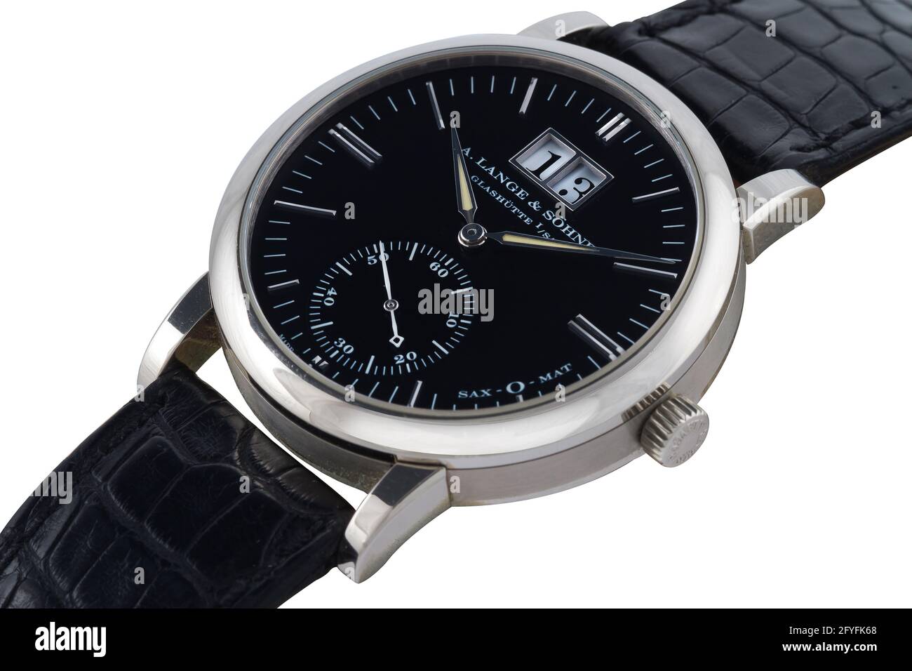 MANILA, PHILIPPINES - May 04, 2015: Expensive luxury watch isolated on ...