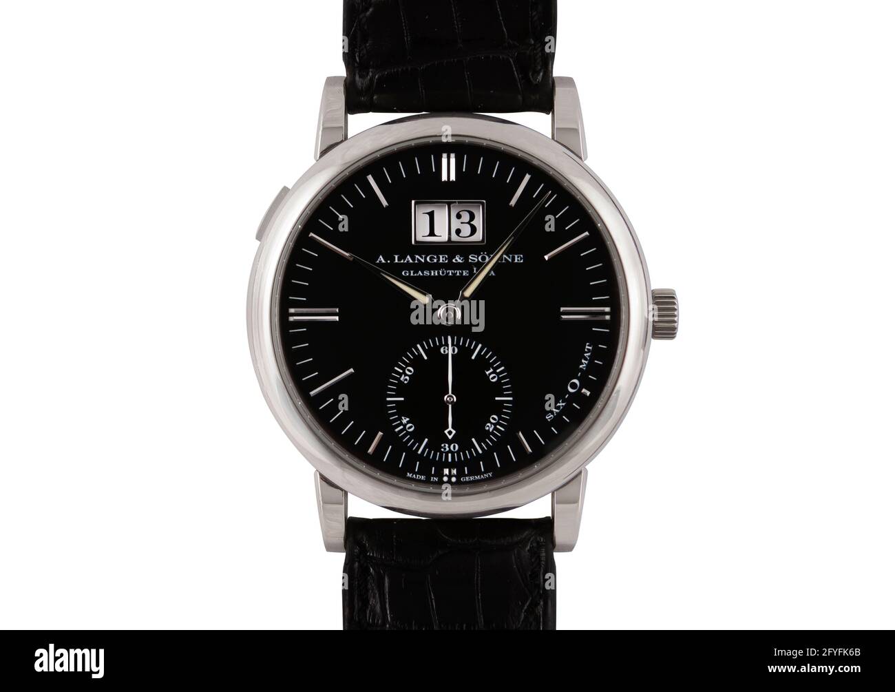 MANILA, PHILIPPINES - May 04, 2015: Expensive luxury watch isolated on ...