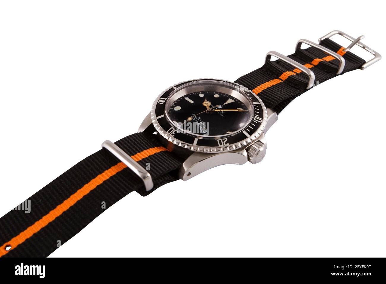 MANILA, PHILIPPINES - May 04, 2015: Expensive luxury watch isolated on ...