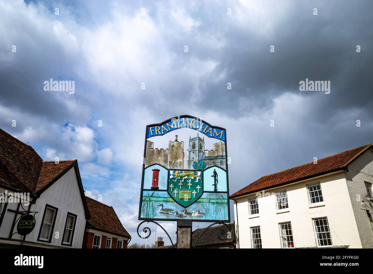 Framlingham village hi-res stock photography and images - Alamy