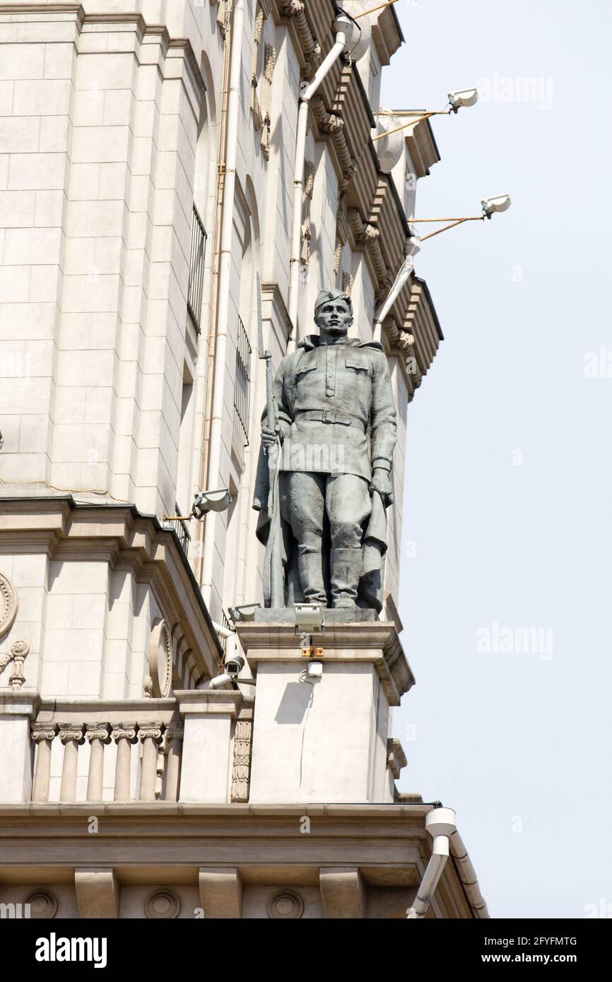 Gates of Minsk Soviet Soldier Stock Photo - Alamy