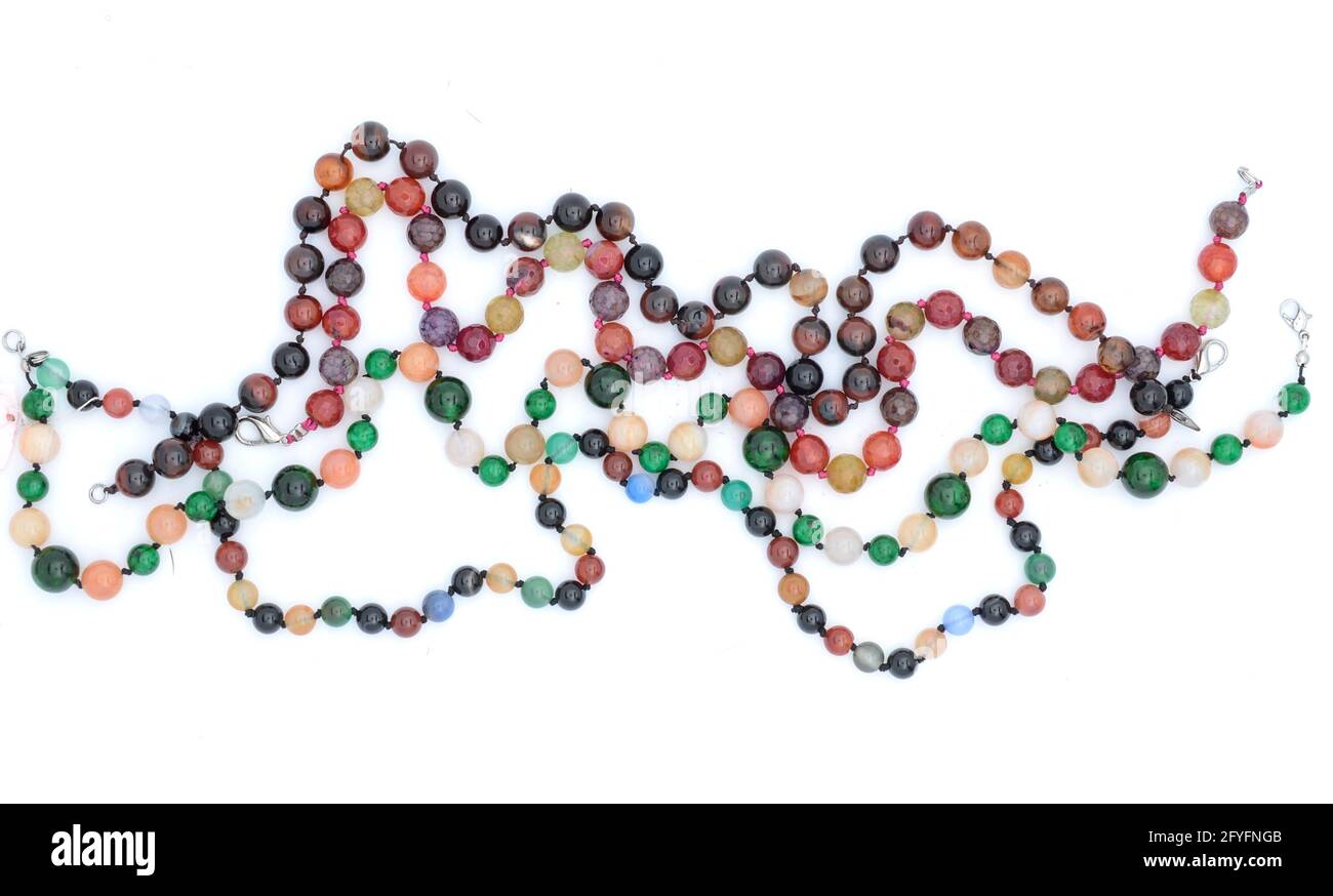 colored beads isolated Stock Photo - Alamy