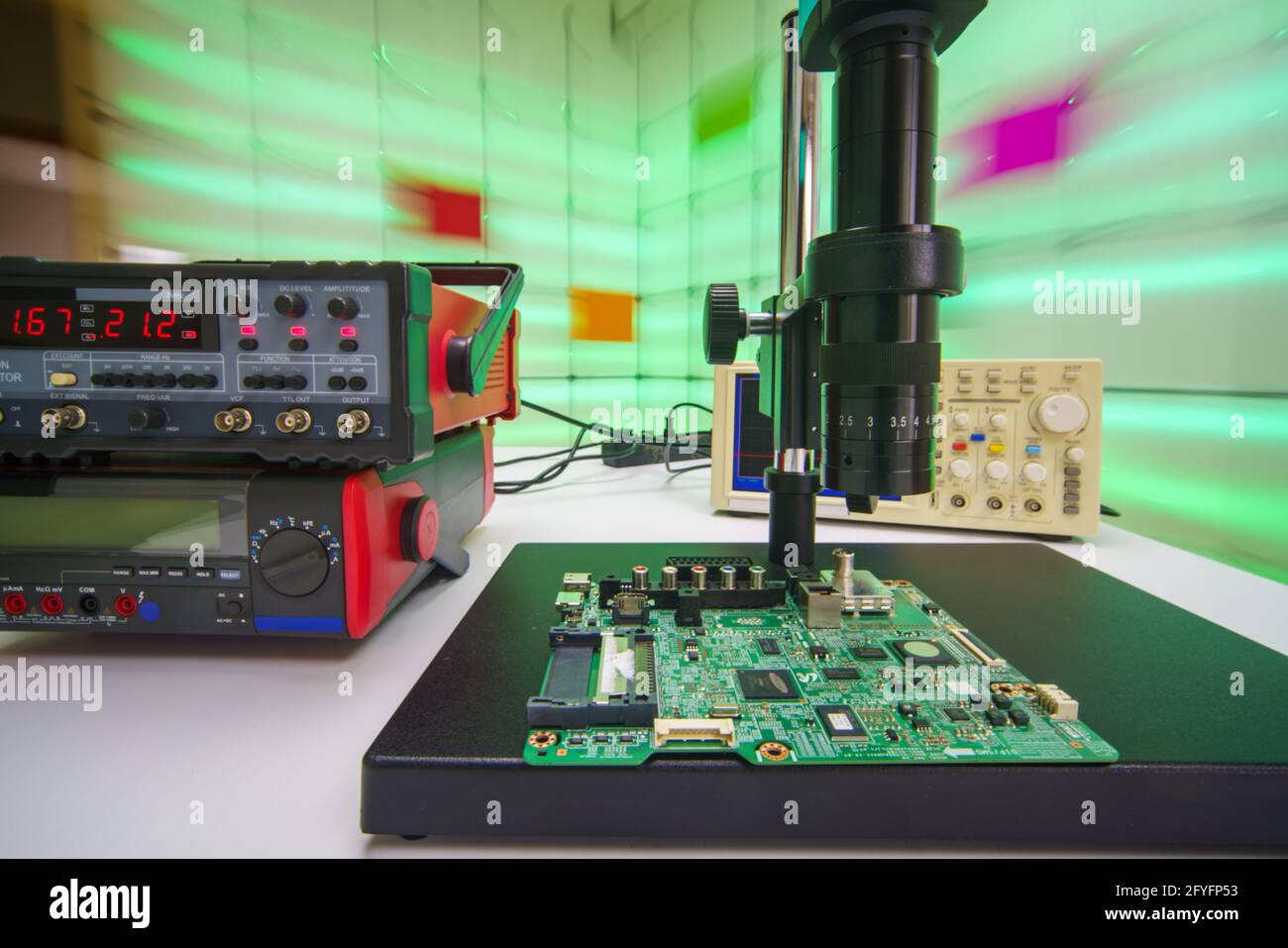 Automated control of printed circuit boards. Control of chip mounting ...