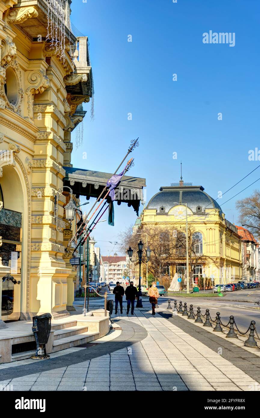 Szeged Landmarks, Hungary Stock Photo - Alamy