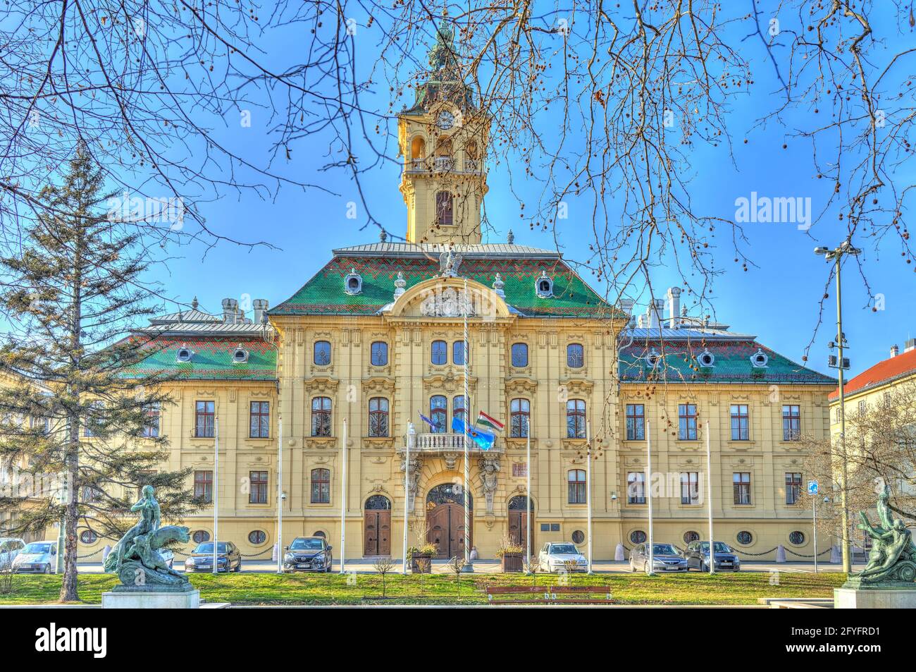 Szeged Landmarks, Hungary Stock Photo - Alamy