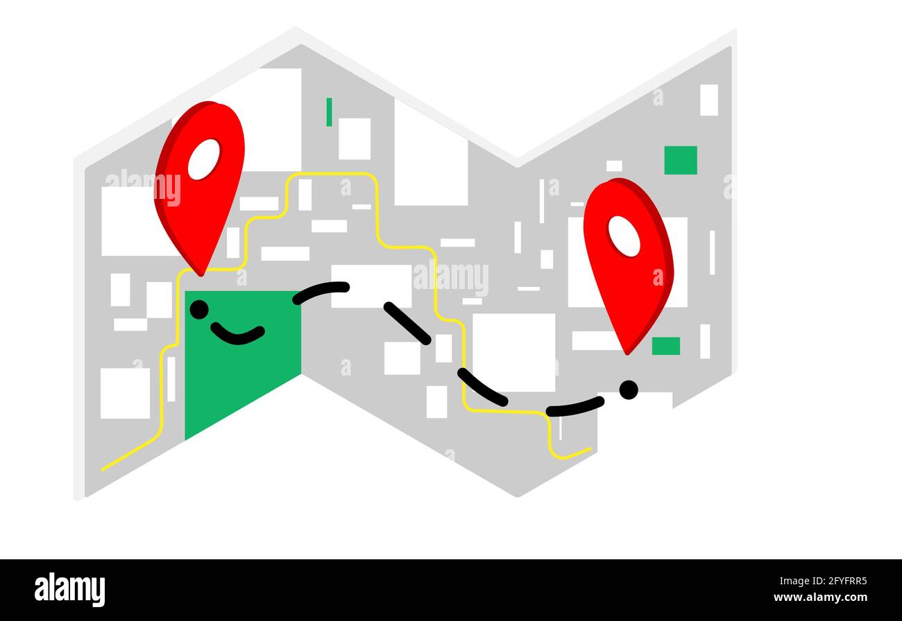 Navigator pin Stock Vector Images - Alamy