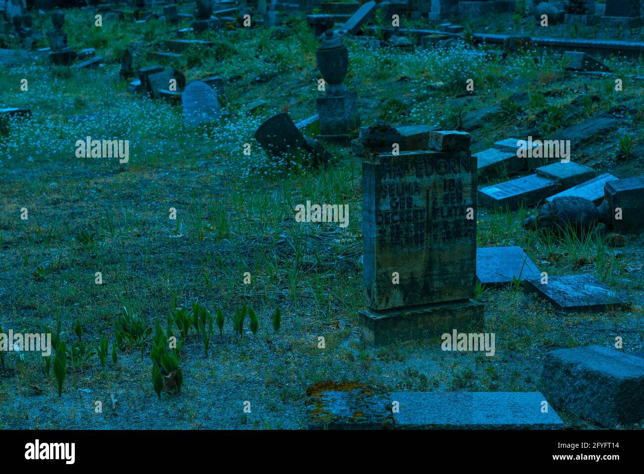 Tombstone death grave monument headstone engraving hi-res stock ...