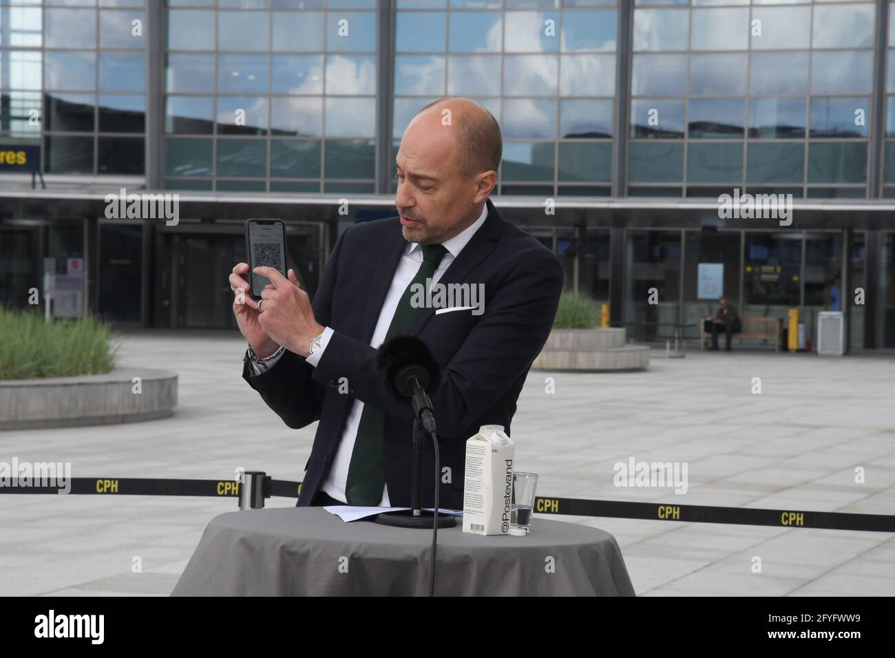 Copenhagen, Denmark. 28 May 2021,Danish minister for health Mogens ...