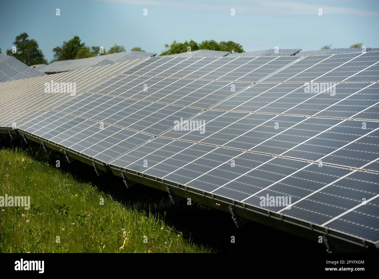 Conversion of sunlight into electricity hi-res stock photography and ...