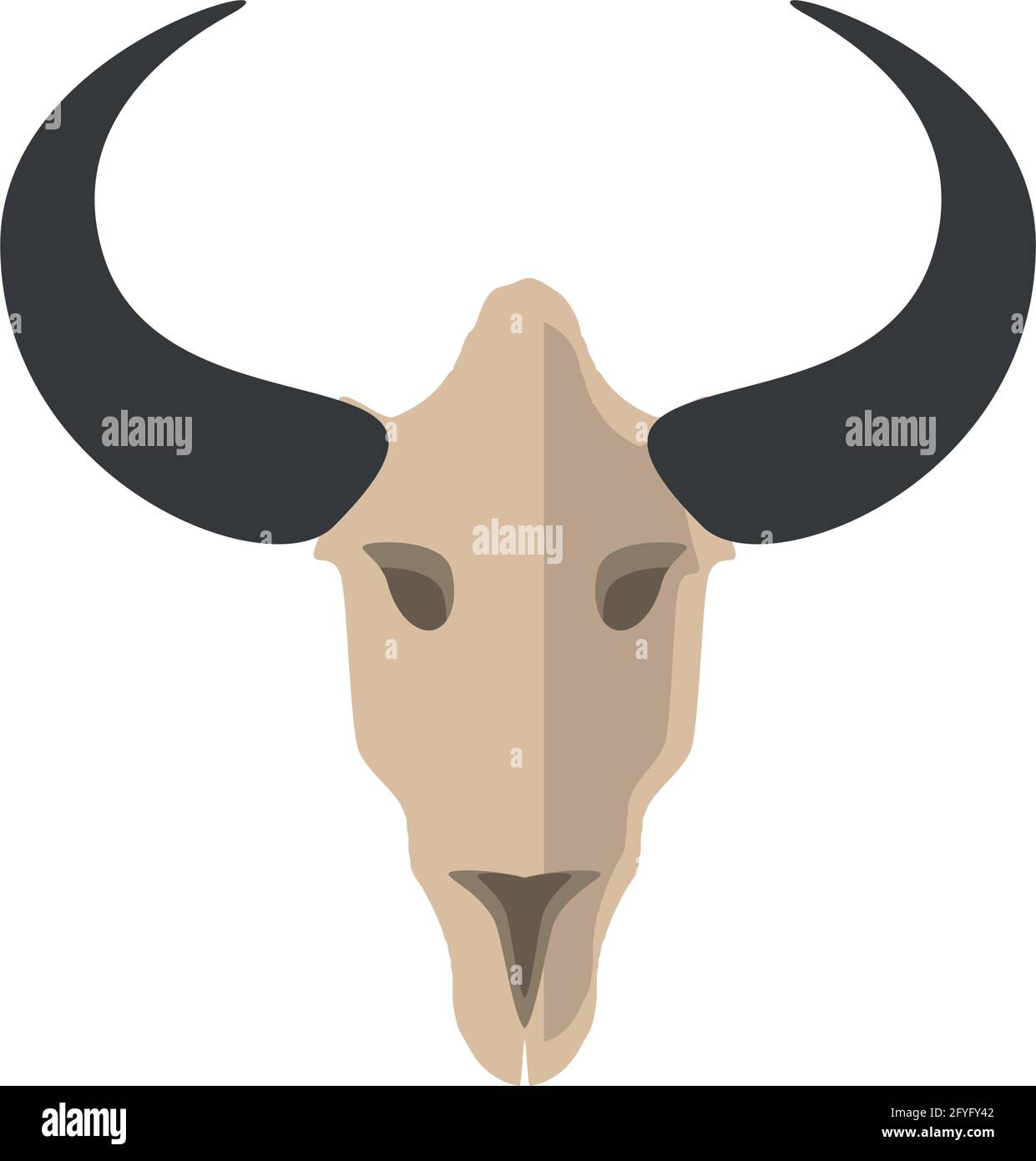 Animal skull in indian Stock Vector Images - Alamy