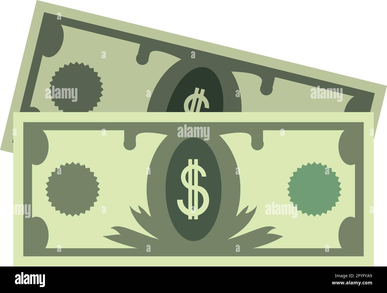 United states dollar bills Stock Vector Images - Alamy