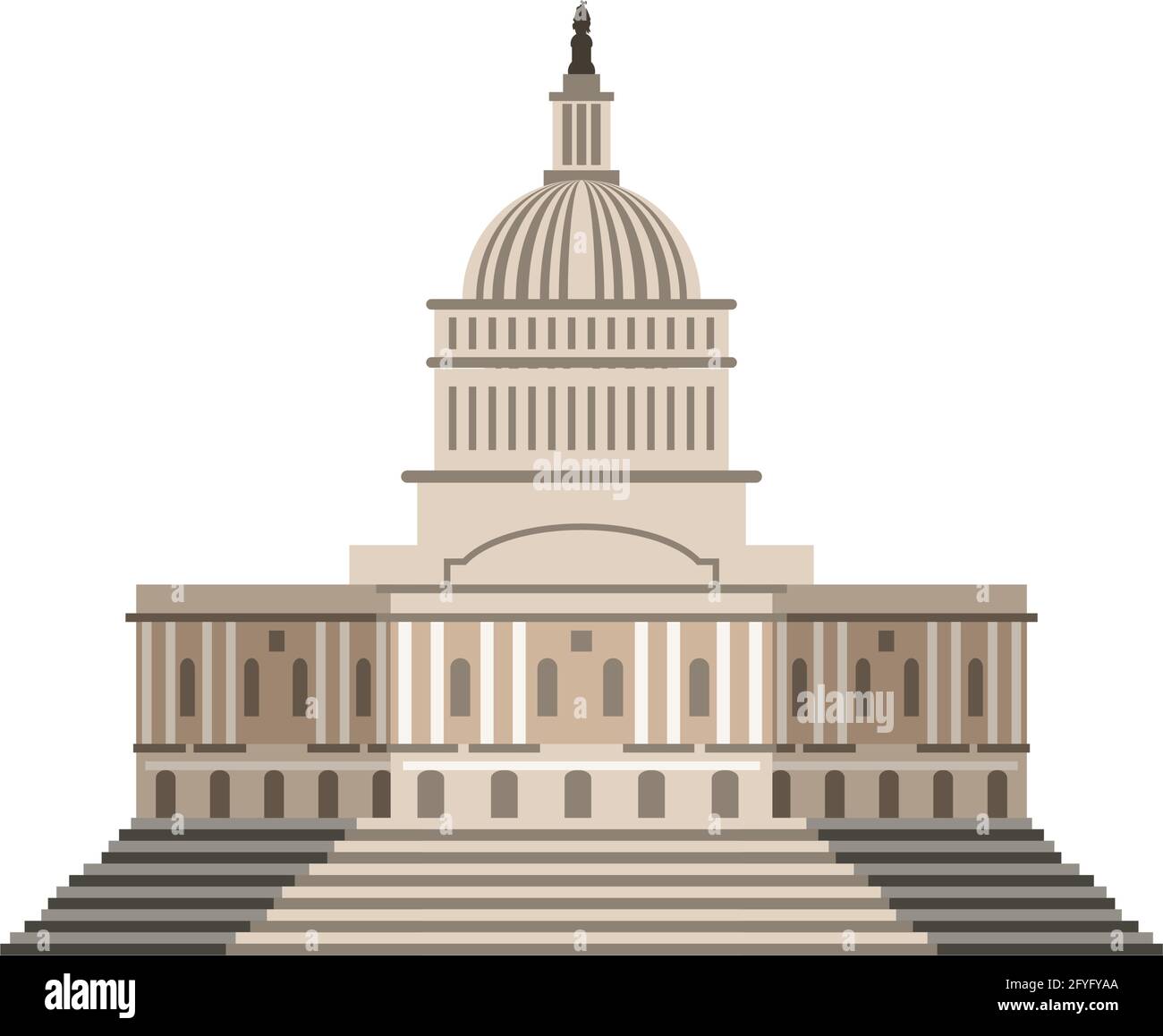 United states capitol dome in Stock Vector Images - Alamy