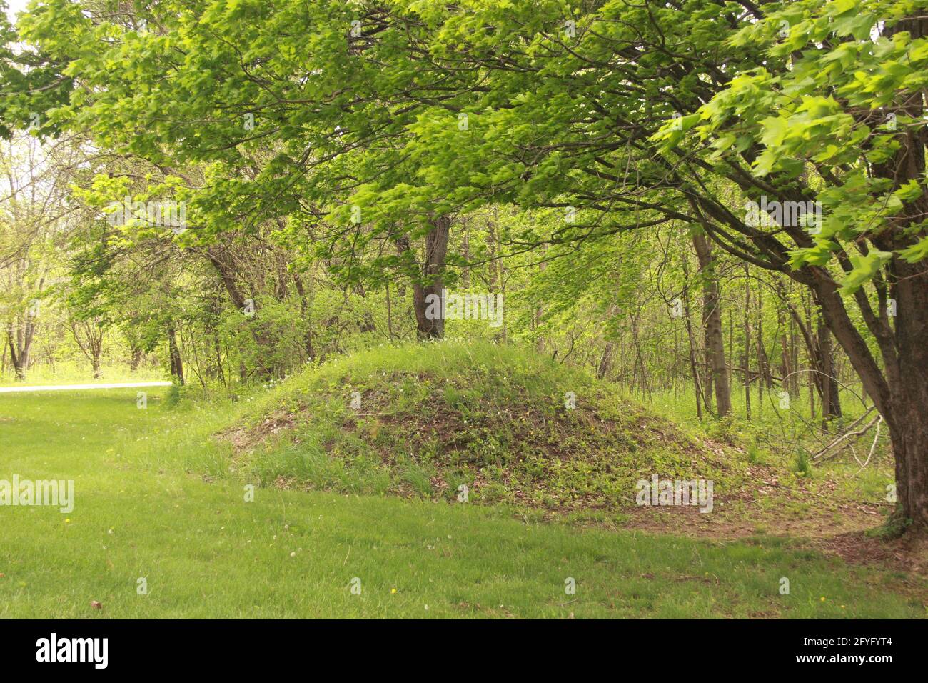 Native american burial mound hi-res stock photography and images - Alamy