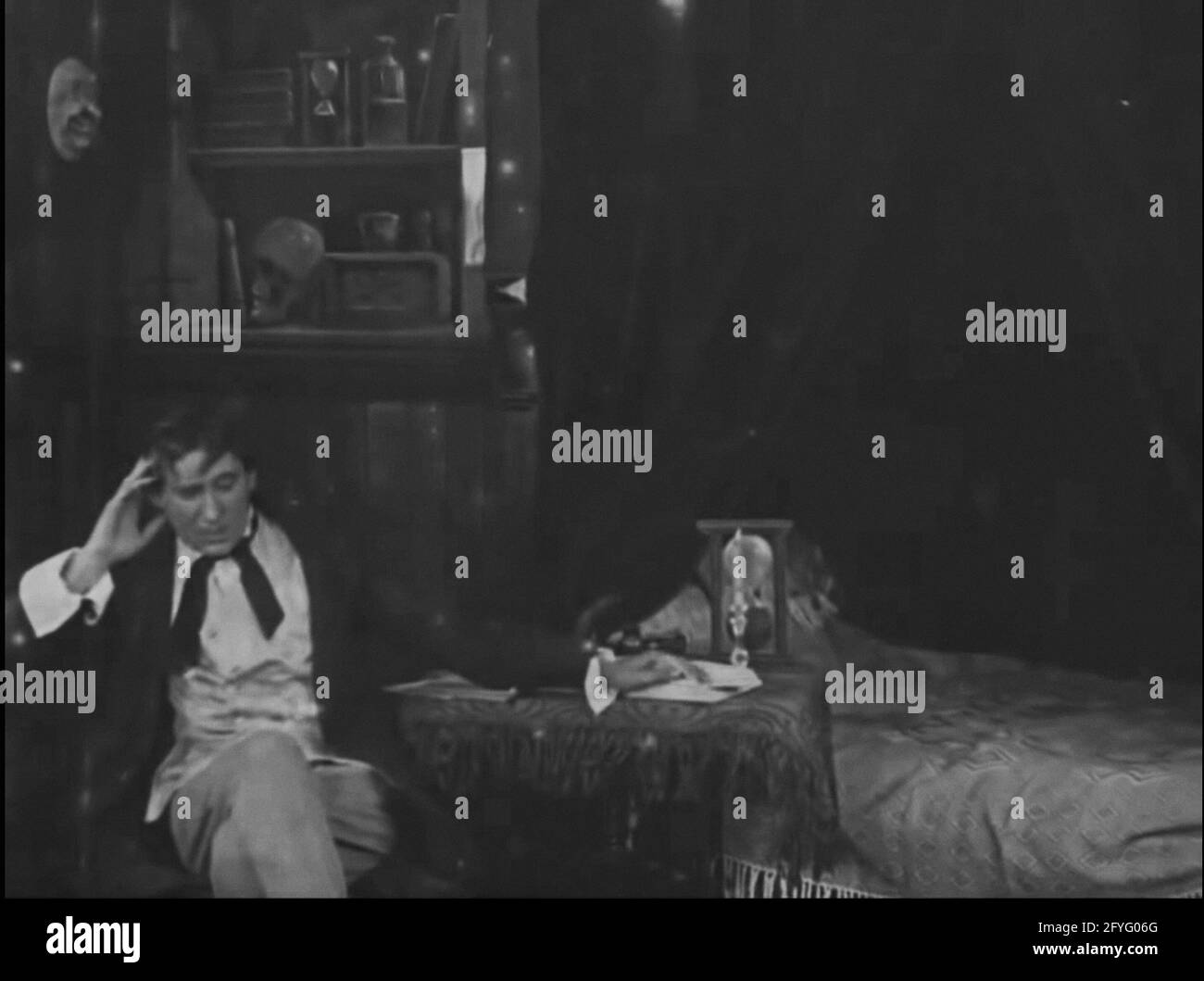 Edisons Frankenstein Vintage screen Stock Photo - Alamy