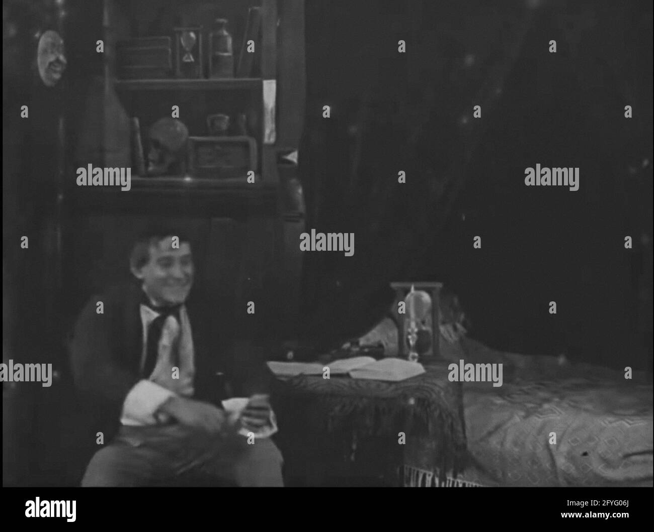 Edisons Frankenstein Vintage screen Stock Photo - Alamy