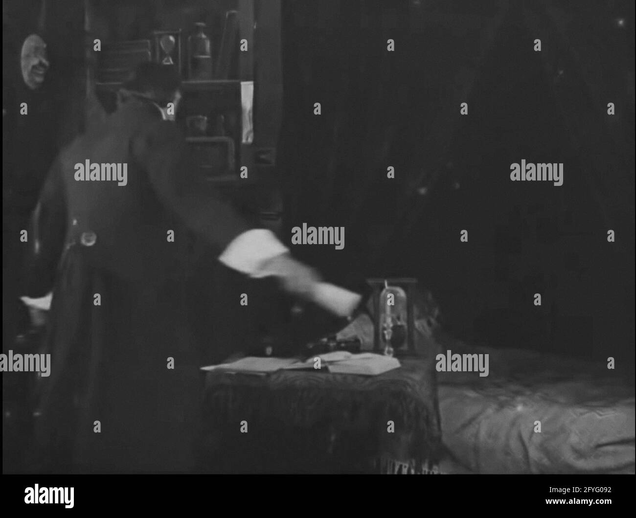 Edisons Frankenstein Vintage screen Stock Photo - Alamy