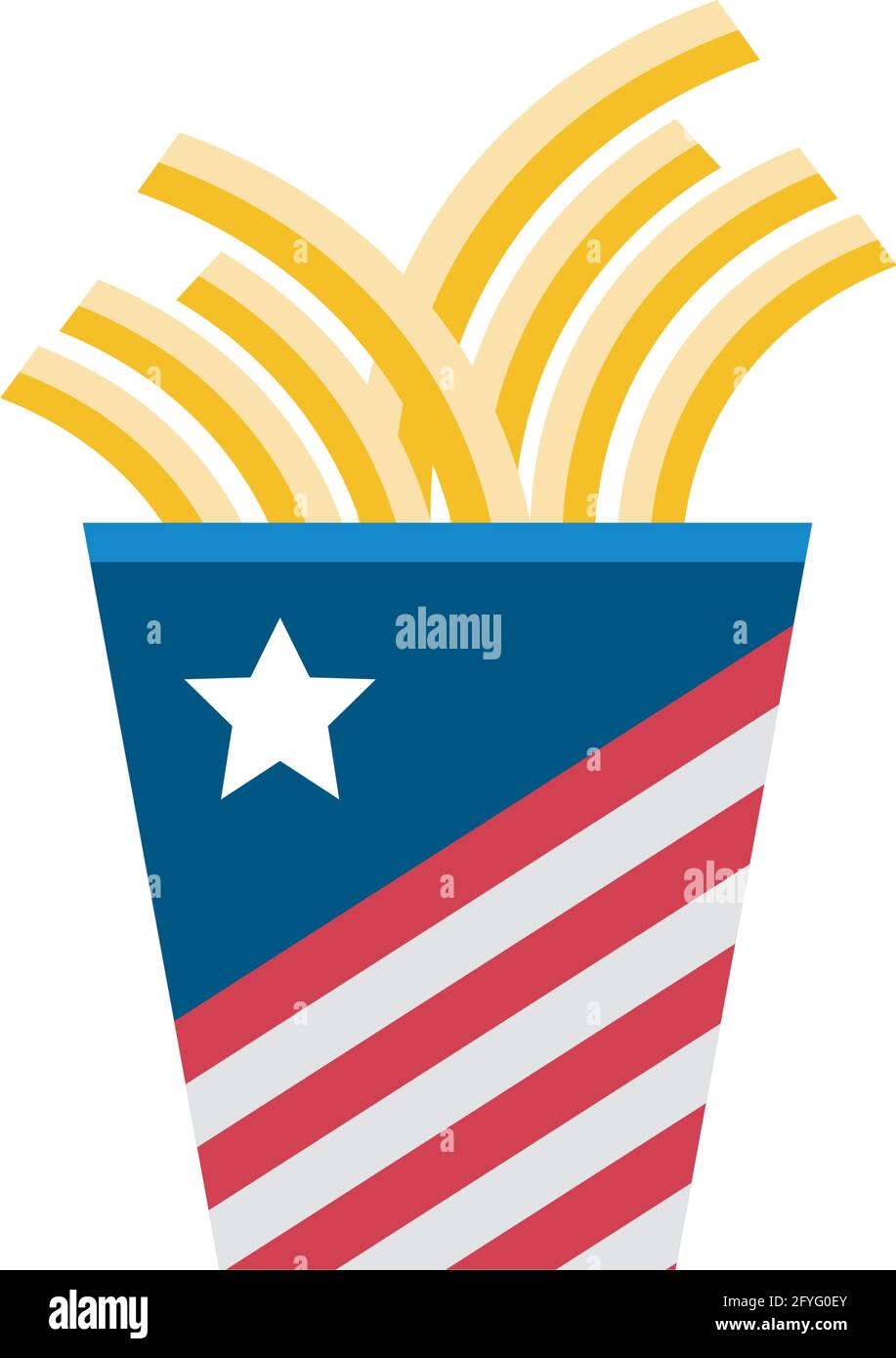 French fried potato sauce Stock Vector Images - Alamy