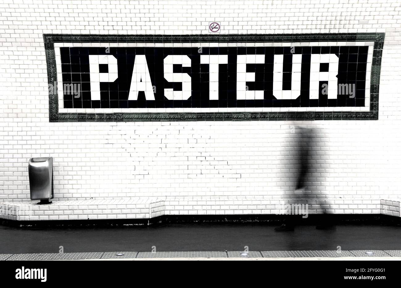 FRANCE. PARIS (75) METRO, STATION PASTEUR. THE STATION IS OPENED IN ...