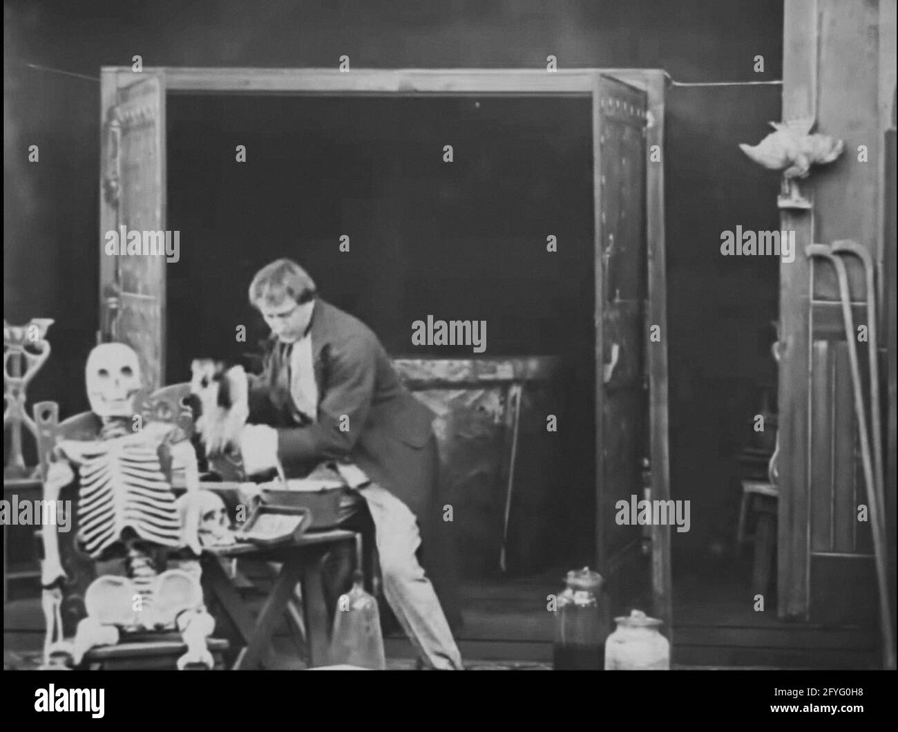 Vintage frankenstein movie poster hi-res stock photography and images ...