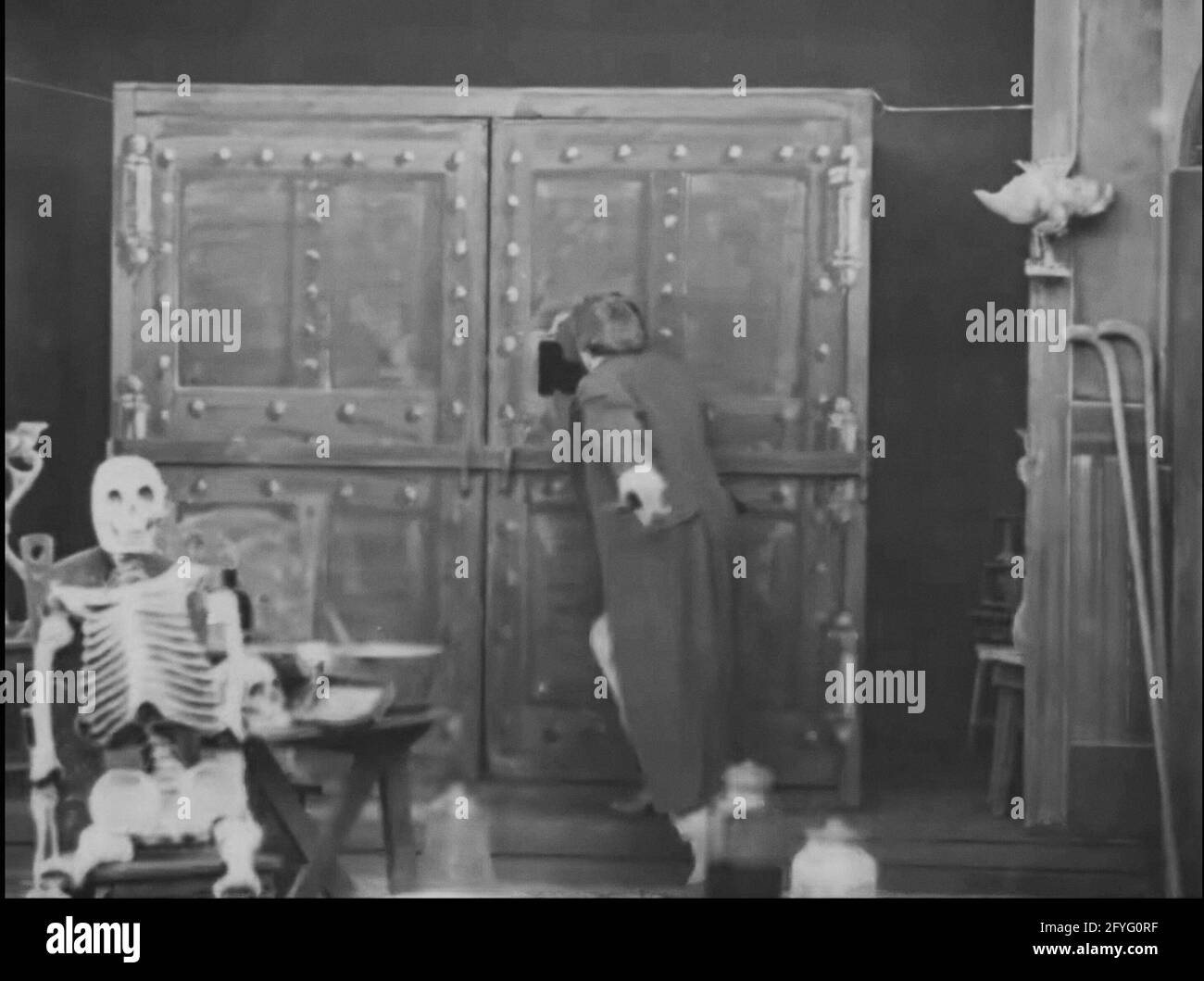 Frankenstein movie poster Black and White Stock Photos & Images - Alamy