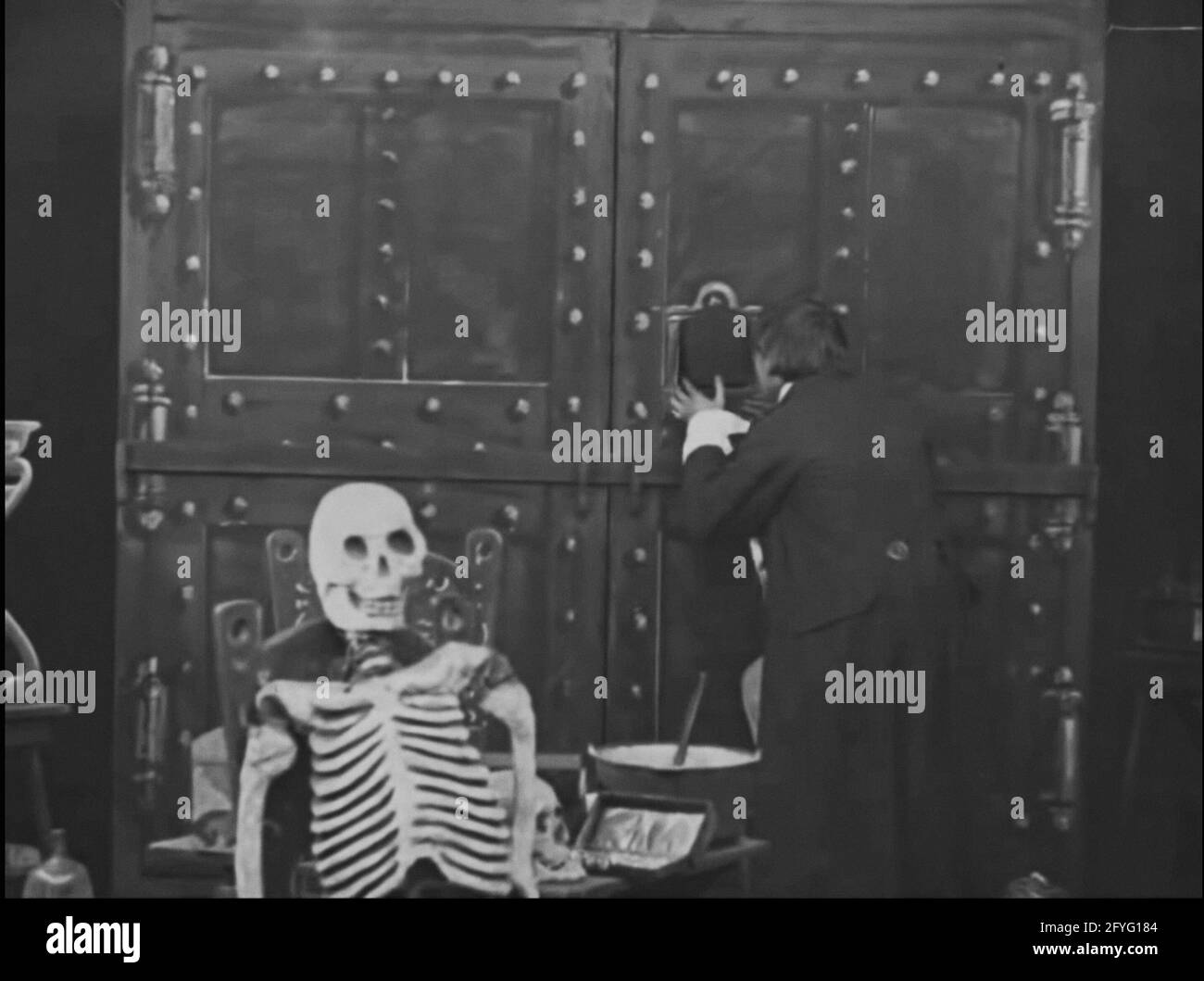 Frankenstein movie poster Black and White Stock Photos & Images - Alamy