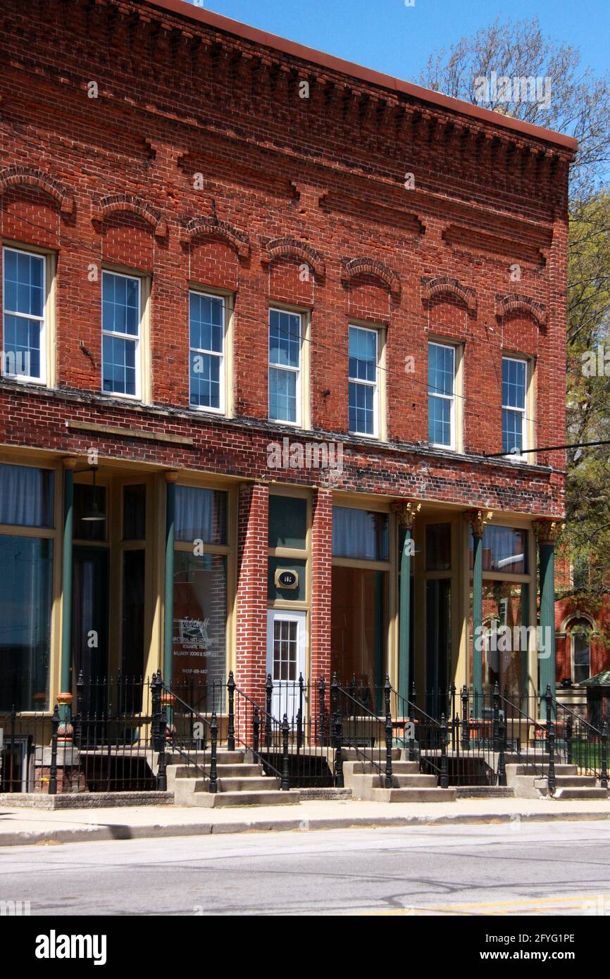 Century-old brick building La Grange, IL, USA Stock Photo - Alamy