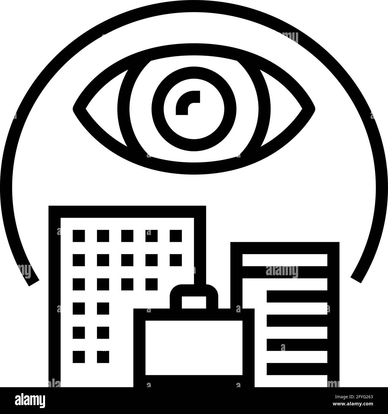open operations line icon vector illustration Stock Vector Image & Art ...