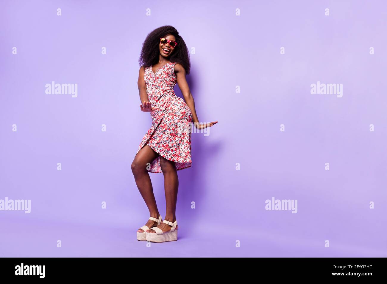 Red Violet Color Dress