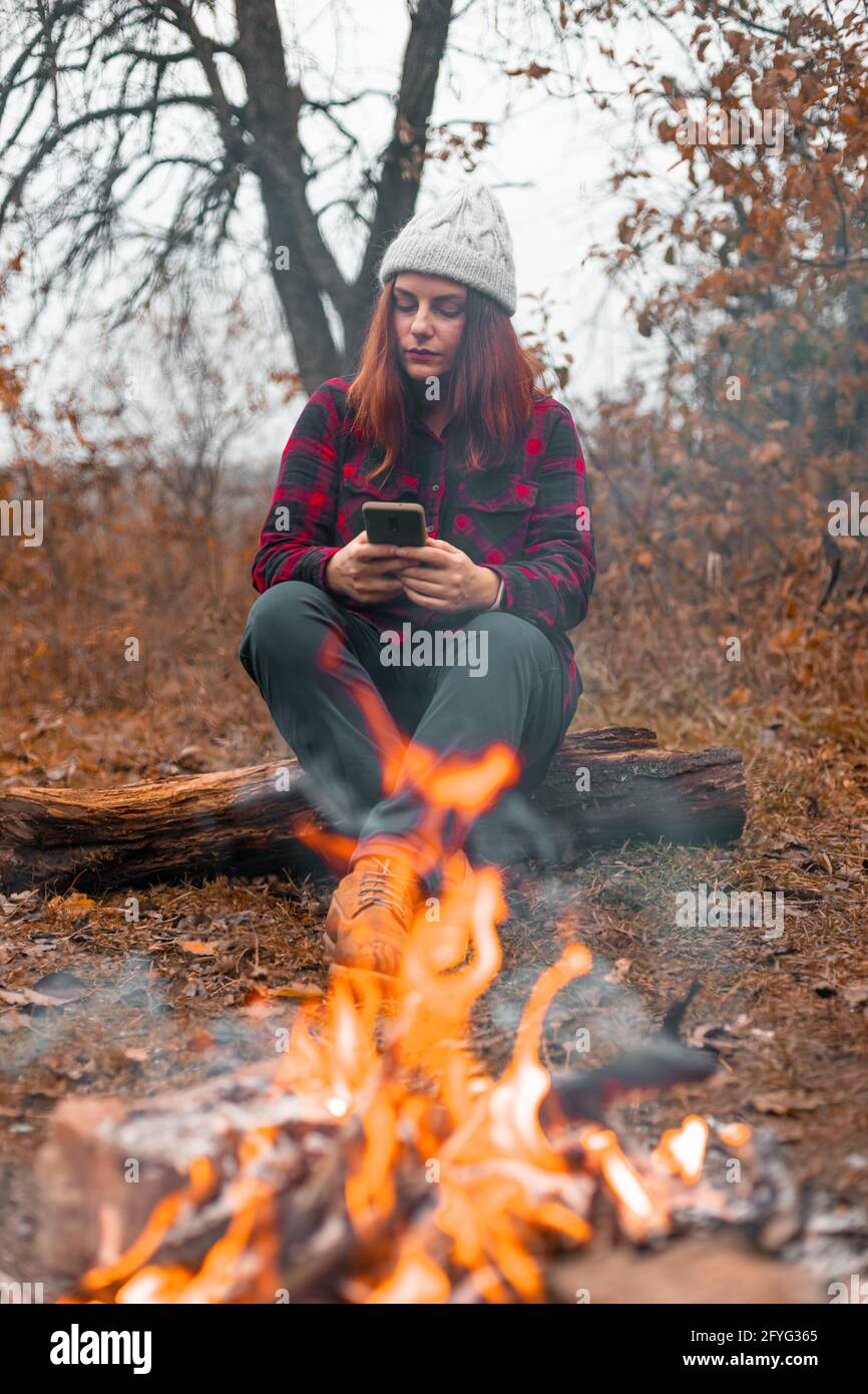 Breathing fire woman hi-res stock photography and images - Alamy