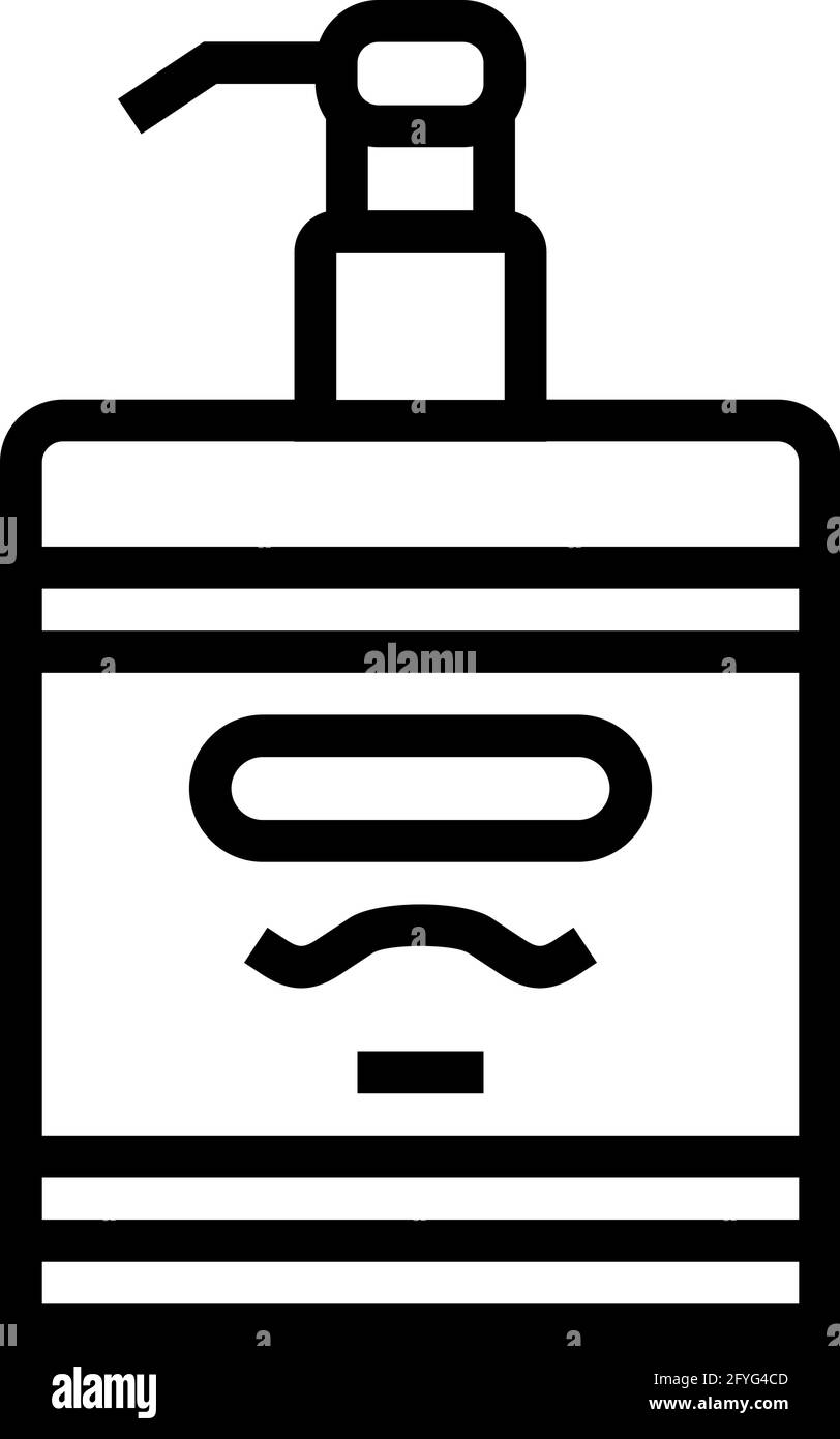 After shave lotion Stock Vector Images - Alamy